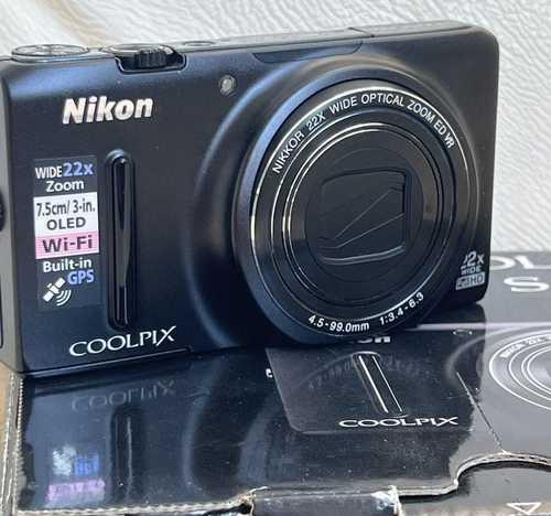 Компактный фотоаппарат nikon coolpix s9500