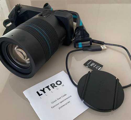Lytro illum цифровой фотоаппарат светового поля