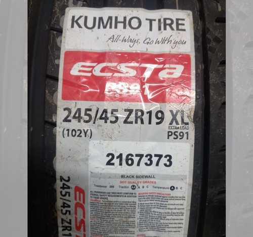 Kumho Ecsta PS91 245/45 R19 102Y