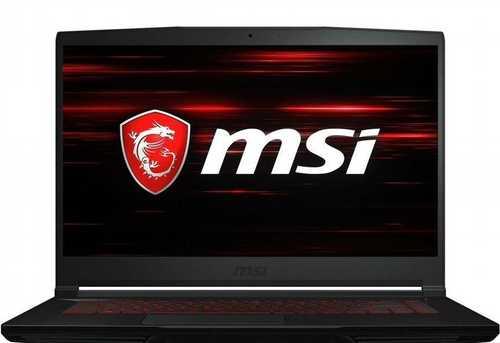 Игровой ноутбук новый MSI GF63