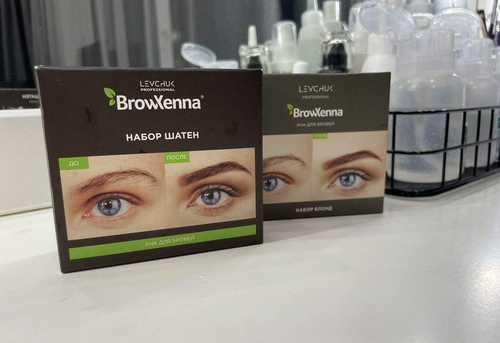 Хна для бровей brow henna