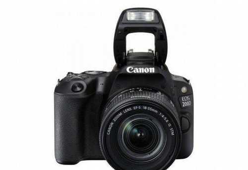 Canon EOS 200D II Kit 18-55 IS STM Black