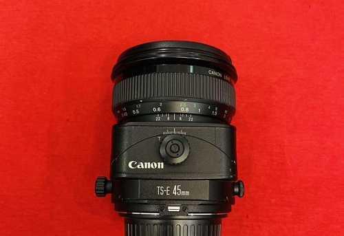 Canon 45mm 2.8 ts
