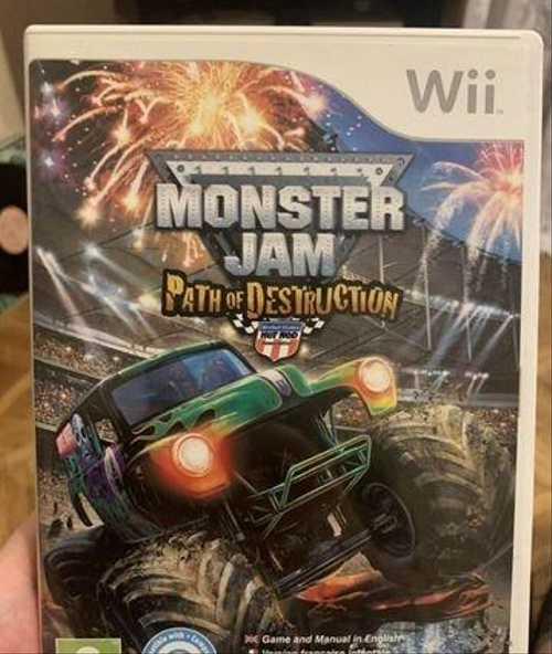 Игра на Nintendo wii Monster Jam