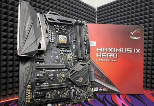 Материнская плата maximus ix hero strix lga 1151v1