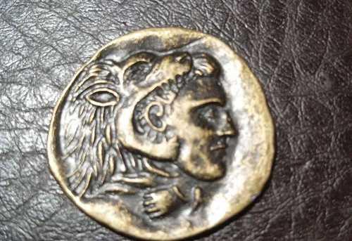 Монета бронза древний рим
