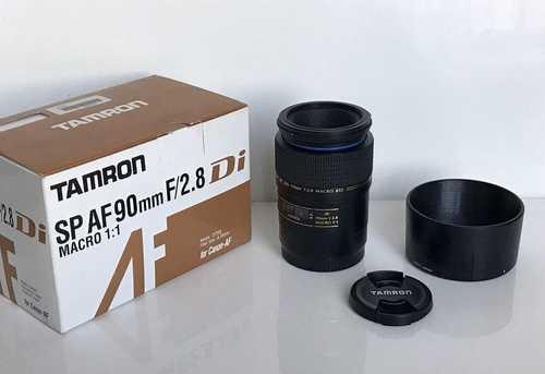 Tamron SP AF 90mm F/2.8 Di 1:1 Macro Canon / новый