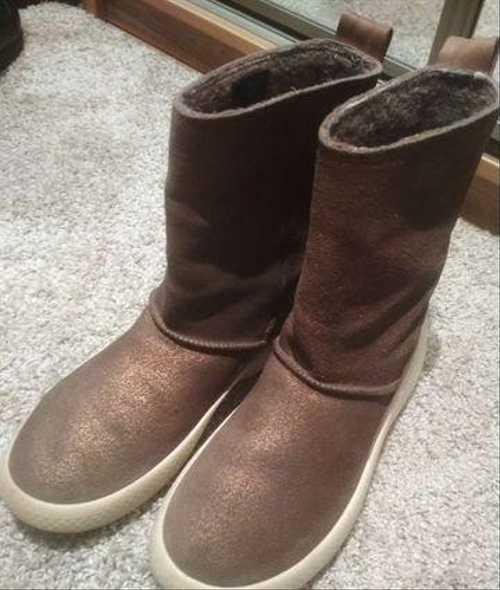 Зимние сапоги ecco