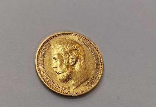 Монета золото 1898г