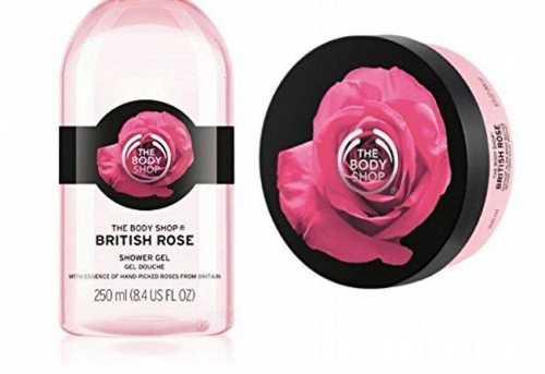 Гель для душа+крем для тела the body shop