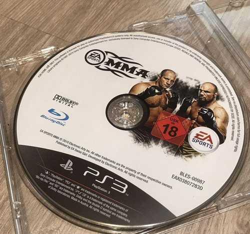 Игра mma для приставок ps3