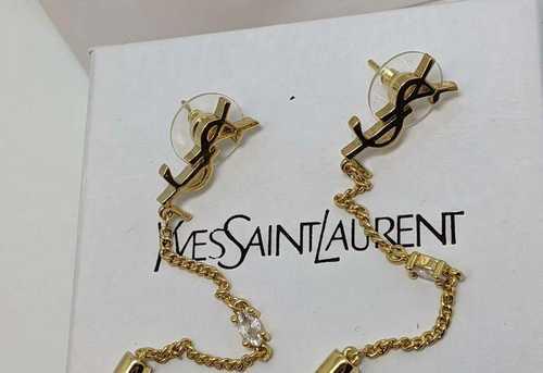 Серьги Yves Saint Laurent