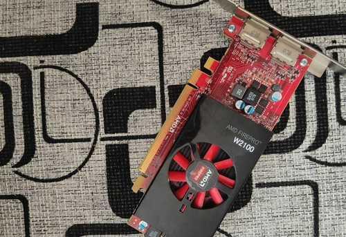 Видеокарта Amd FirePro W2100 2gb ddr3