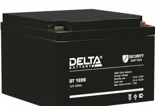 Delta DT 1226 Аккумулятор герметичный свинцово-кис