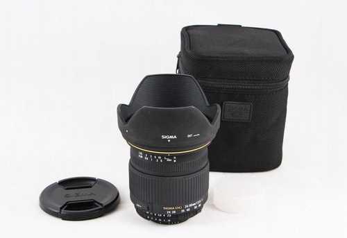 Для Nikon объектив Sigma 24-60 mm f/ 2.8 EX DG