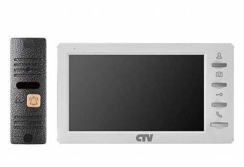 CTV-DP1701 S белый комплект видеодомофона
