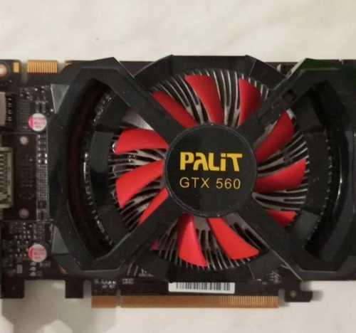 Видеокарта palit nvidia GeForce GTX 560 1 гб