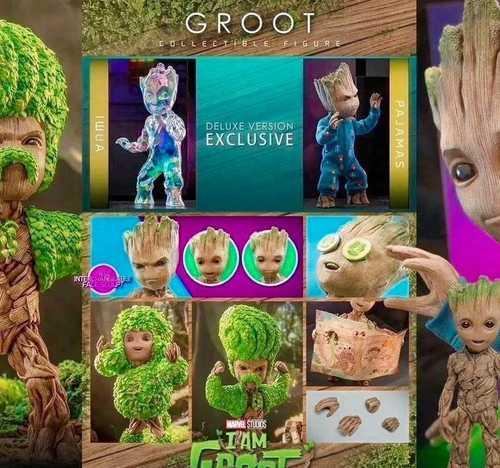 HotToys HT TMS088 TMS089 I Am Groot