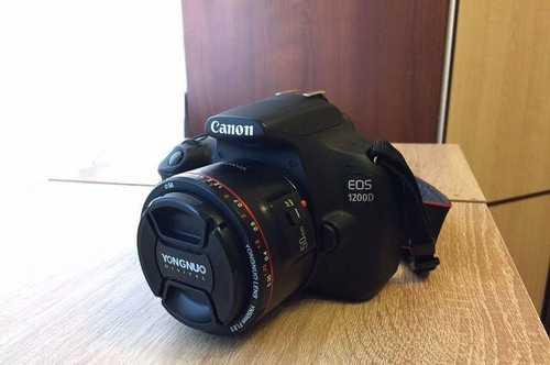 Canon 1200D + Yongnuo YN 50mm f/1.8 Canon EF
