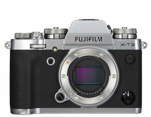 Беззеркальный фотоаппарат Fujifilm X-T3 Body, сере
