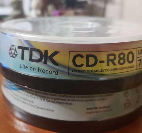 Болванка CD - R 80 TDK