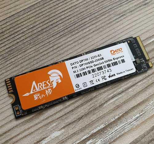 Ssd m2 nvme 256gb