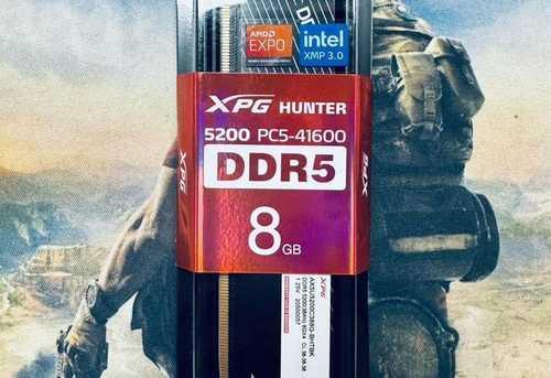 Озу adata XPG Hunter 8Gb 5200мгц DDR5