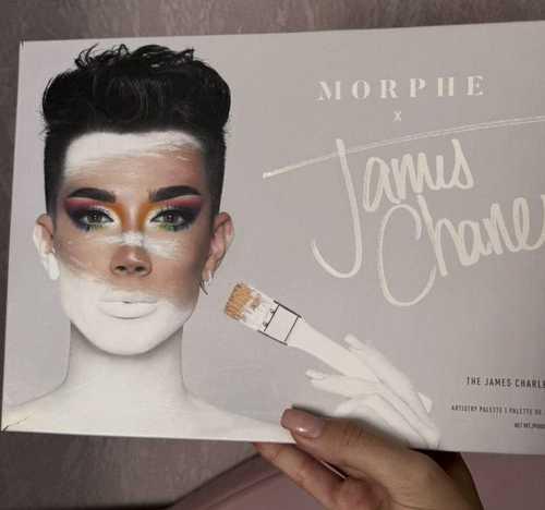 Палетка теней для век morphe x james charles