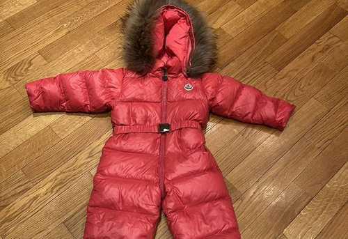 Комбинезон зимний moncler 18-24