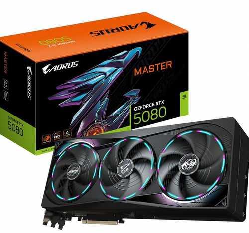 Rтх 5080 Видеокарта Gigabyte RTX 5080 Aorus Master