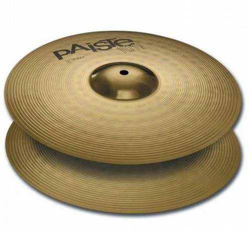 Paiste 101 Brass Hi-Hat тарелка (пара) 14"