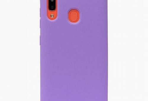 Чехол SC162 для Samsung Galaxy A20 фиолетовый