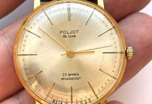 Часы Poljot de luxe сделано в СССР