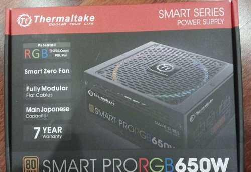 Блок питания Thermaltake Smart PRO RGB (650W)