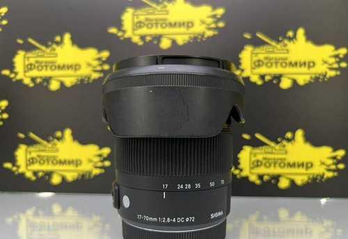 Sigma 17-70mm f/2.8-4 for Canon (sn:137601)