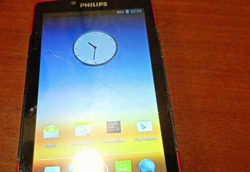Мобильный телефон Philips Xenium W7555