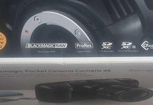 Blackmagic Design Pocket Cinema Camera 4k