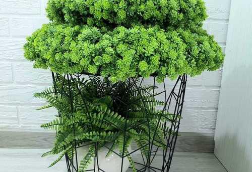 Вертикальное озеленение, искусственные растения