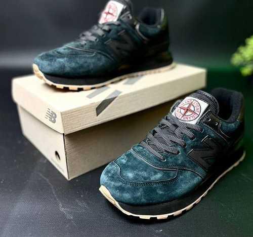 Кроссовки New Balance 574 Stone Island