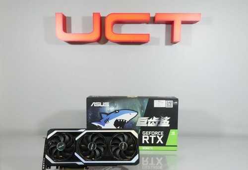 Видеокарта asus geforce RTX3060 TI megalodon 8Гб