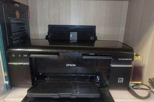 Принтер струйный Epson Stylus Photo P50 с снпч