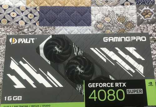 Видеокарта Palit RTX4080 super gamingpro 16GB