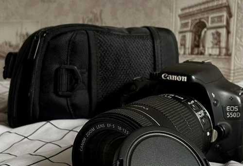 Зеркальный фотоаппарат canon EOS 550D