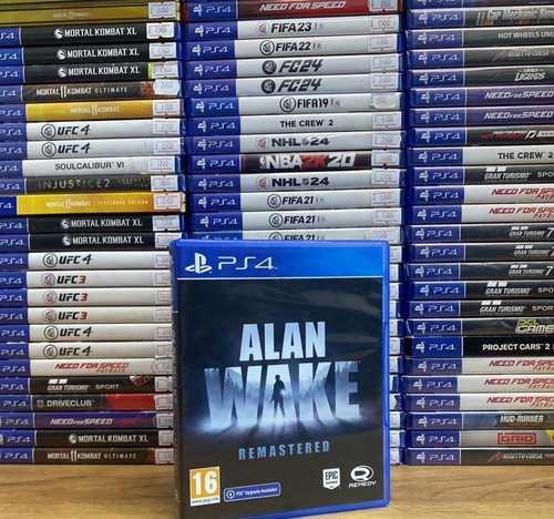 Alan Wake Remastered PS4