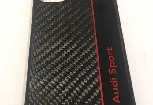 Чехол для iPhone 11, Audi Sport карбон