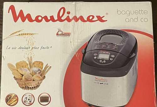 Хлебопечка moulinex baguette & co OW600230