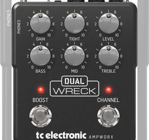 Предусилитель гитарный TC electronic dual wreck preamp