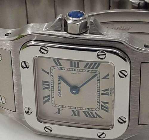 Безель / люнет Cartier santos galbee 1565