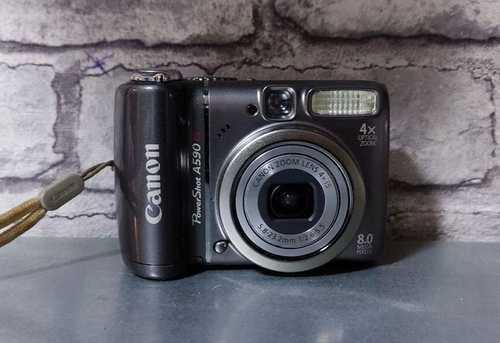 Компактный фотоаппарат canon a590