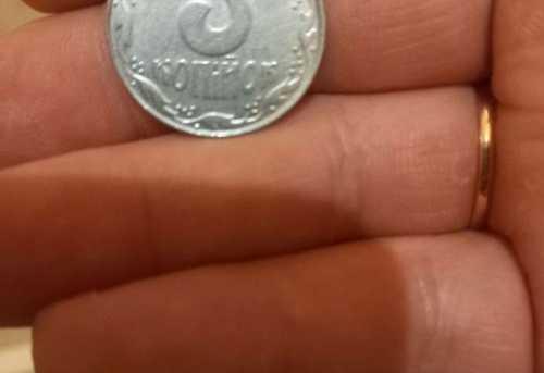 Монета 5 копеек украина 1992